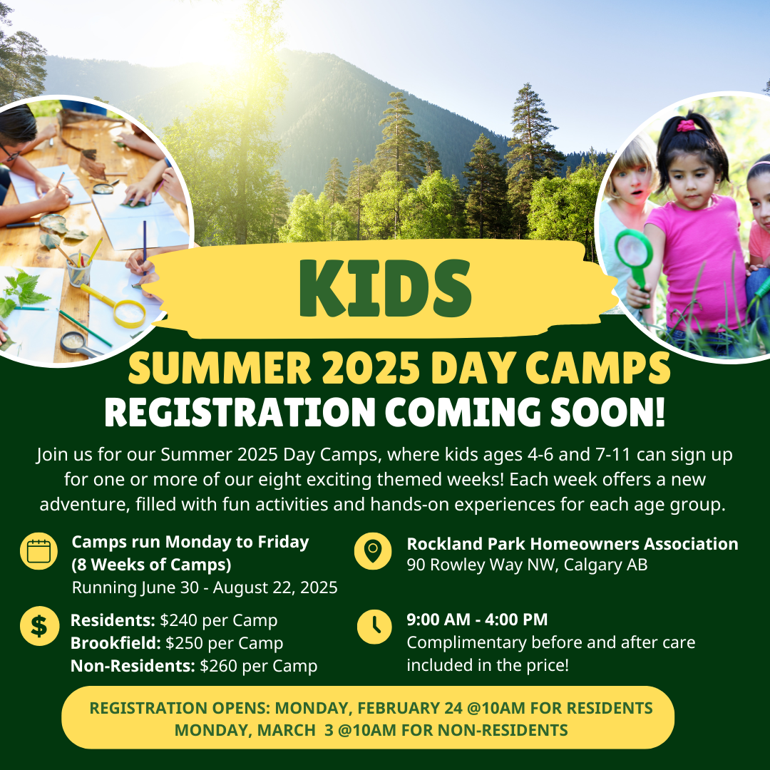 Summer Day Camp 2025 Registration Opening Soon! - Rockland Park